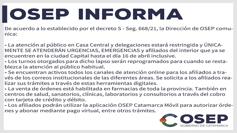 OSEP – Catamarca